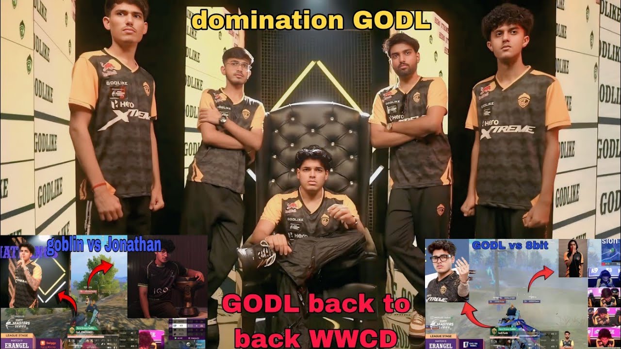 Godlike back to back WWCD 💛 MVP for admino 🚨bgms week 1 day 3 🤗 GODL ...