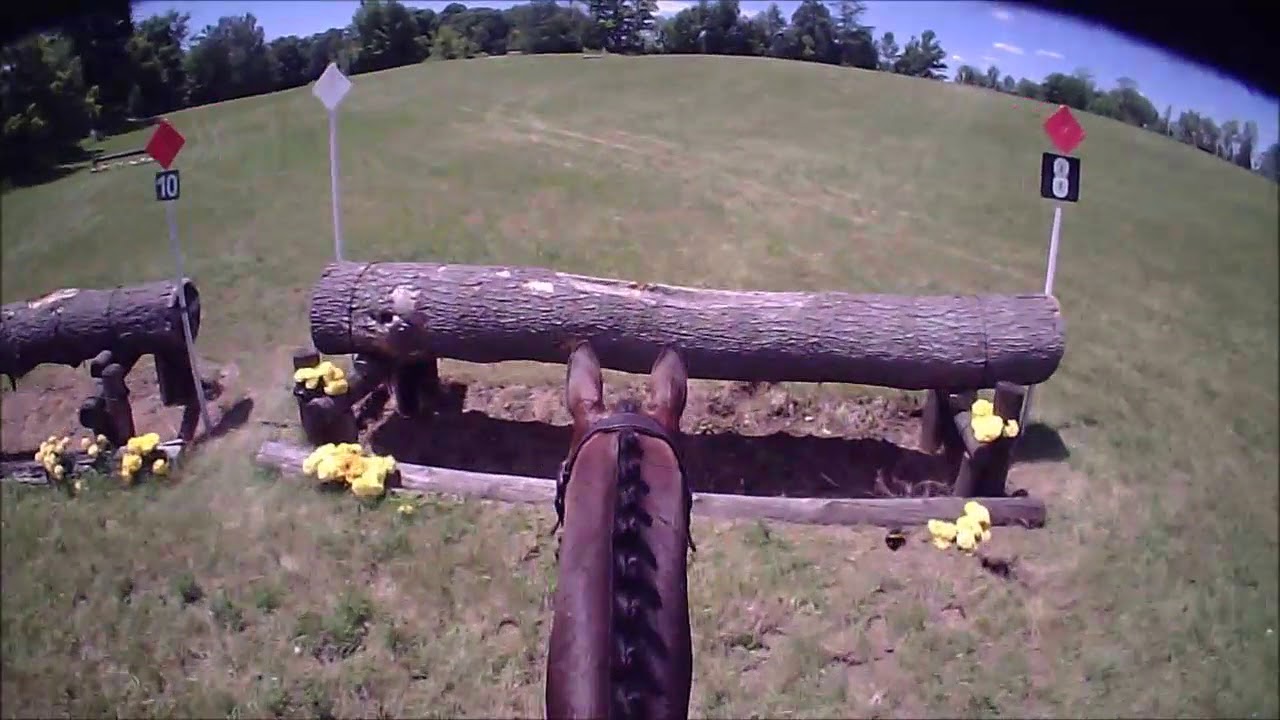 Andrew & Zappa, XC at Will O'Wind Summer HT 2018, OT (Helmet Cam) - YouTube