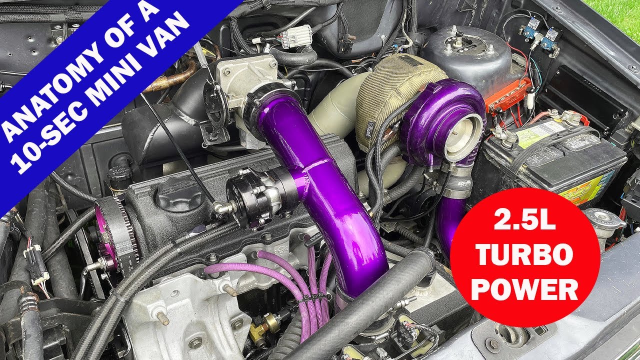 ANATOMY OF A 10-SECOND TURBO MINI VAN. HOW TO: 2.5L DODGE CARAVAN TURBO ...