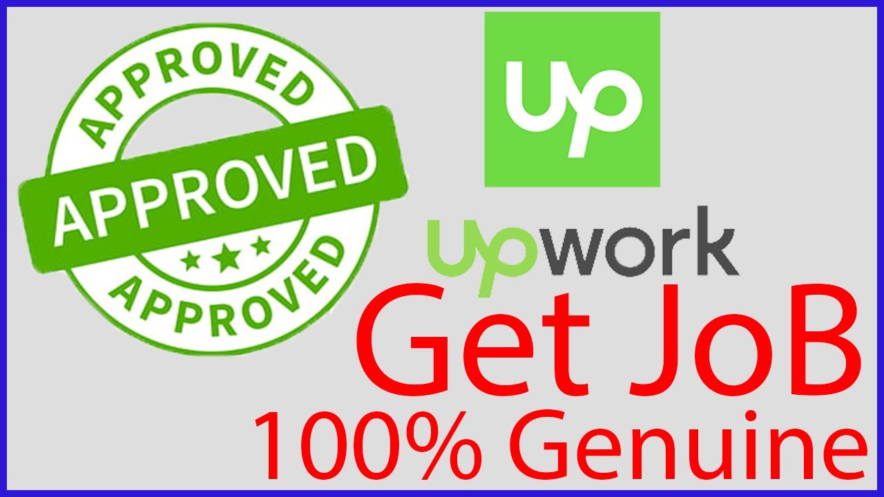 How to Approve Your Upwork Account To Get Work || 100% Working - YouTube