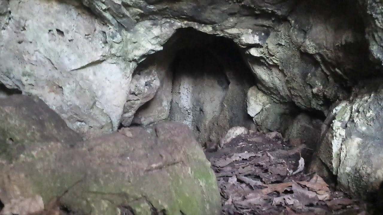 Little cave behind house. - YouTube