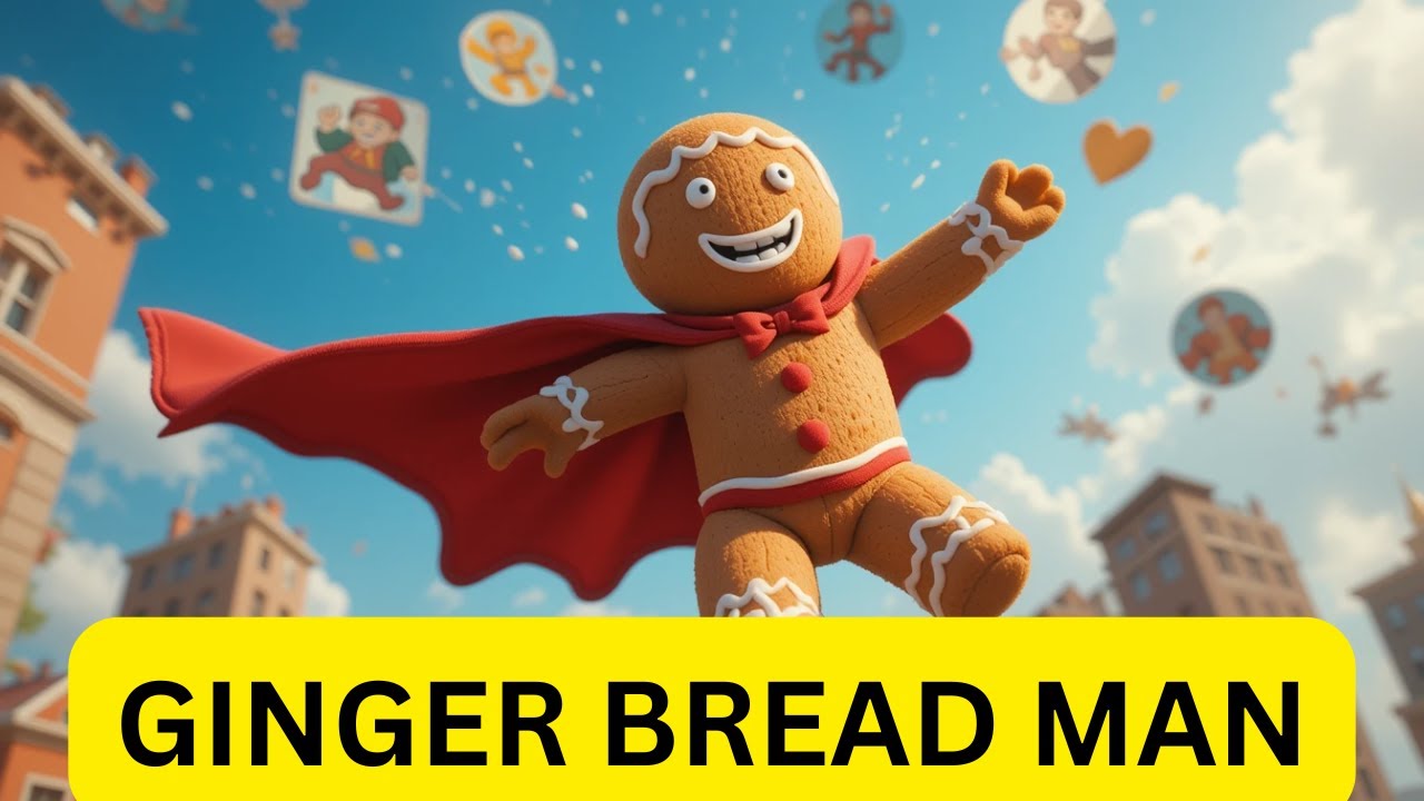 The Gingerbread Man is Back | Animated Kids Bedtime stories - YouTube