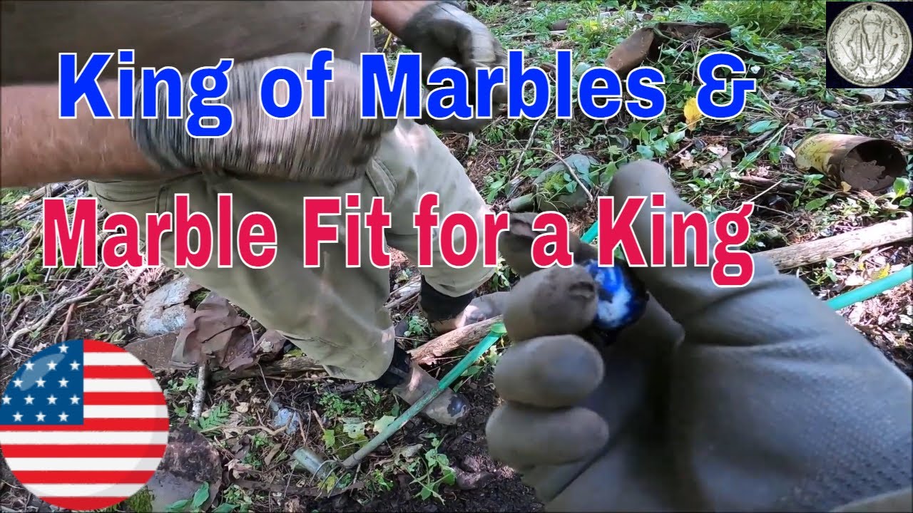 Marble King & A Marble Fit for a King - Dump Digging Maine - Crap Art ...