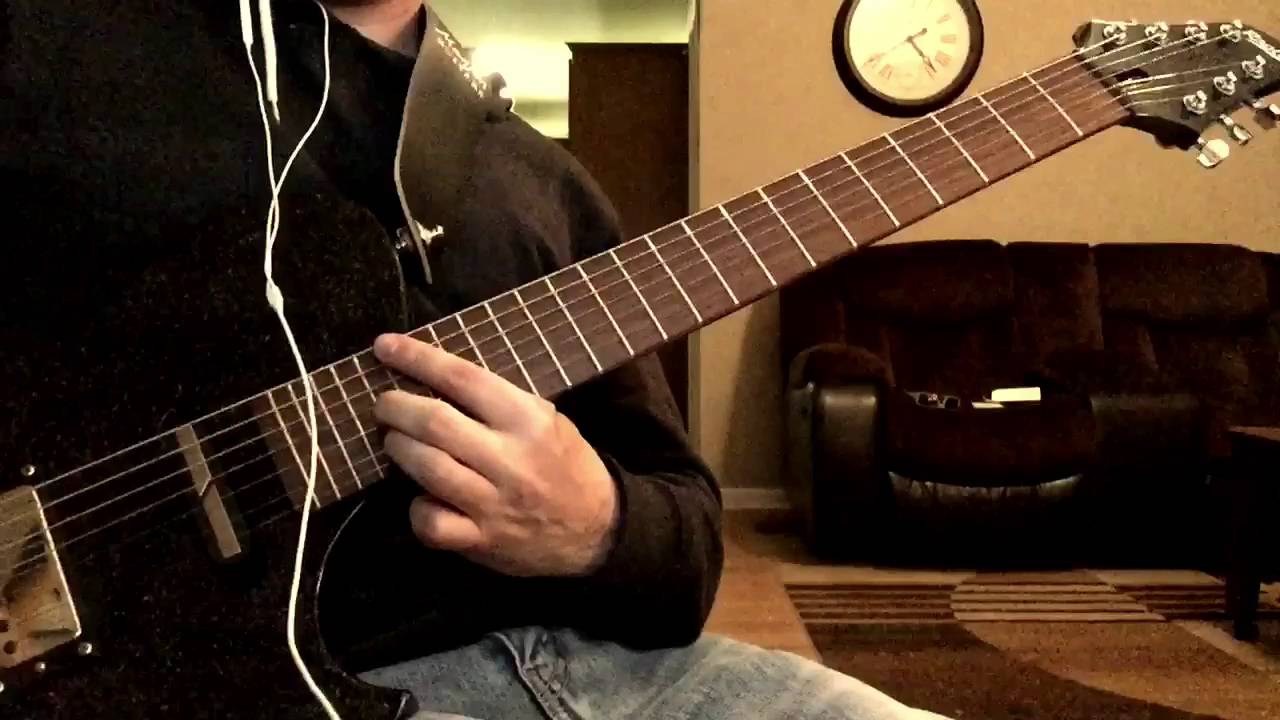 Muse Citizen Erased Guitar Cover (Black Manson 7-String Replica) - YouTube