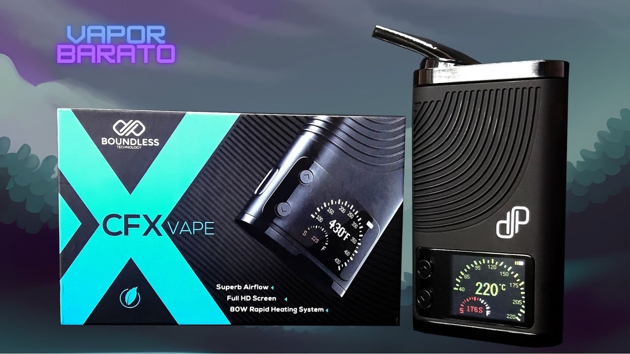 Vaporizador de Ervas - Boundless CFX - Câmara GRANDE - Review 2019 - VAPORBARATO - YouTube