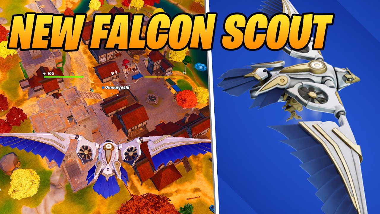 NEW Falcon Scout Item EXPLAINED | Fortnite Update v23.20 - YouTube