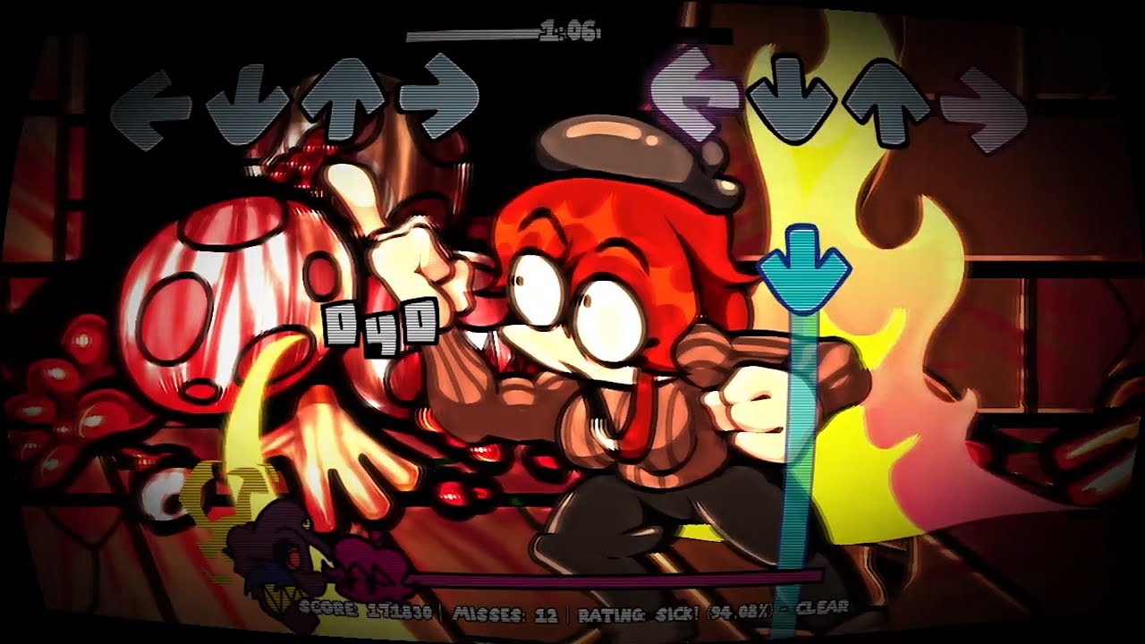 FNF: MARIO FNF PORT V2 (CANNED BUILD) - Pyromania - YouTube