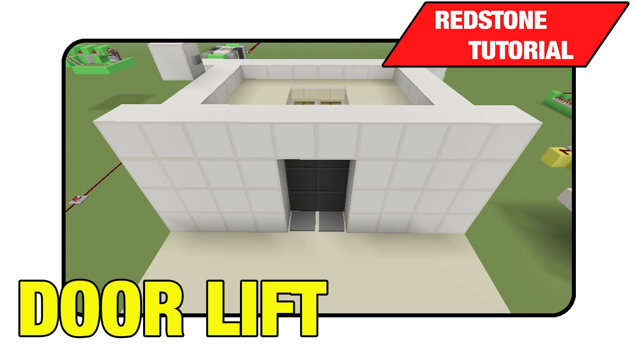 Door Lift [Mini Elevator] "Tutorial" (Minecraft Xbox/Ps3 TU16) - YouTube