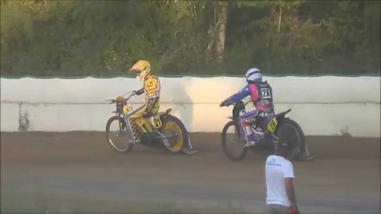 Julien CAYRE - grass track 500 cc open - manche 7 - Tayac - 29 août ...