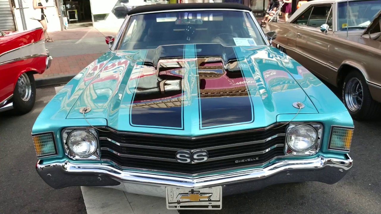 1972 METALLIC TURQUOISE CHEVROLET CHEVELLE SS CONVERTIBLE 502 HP NJ ...