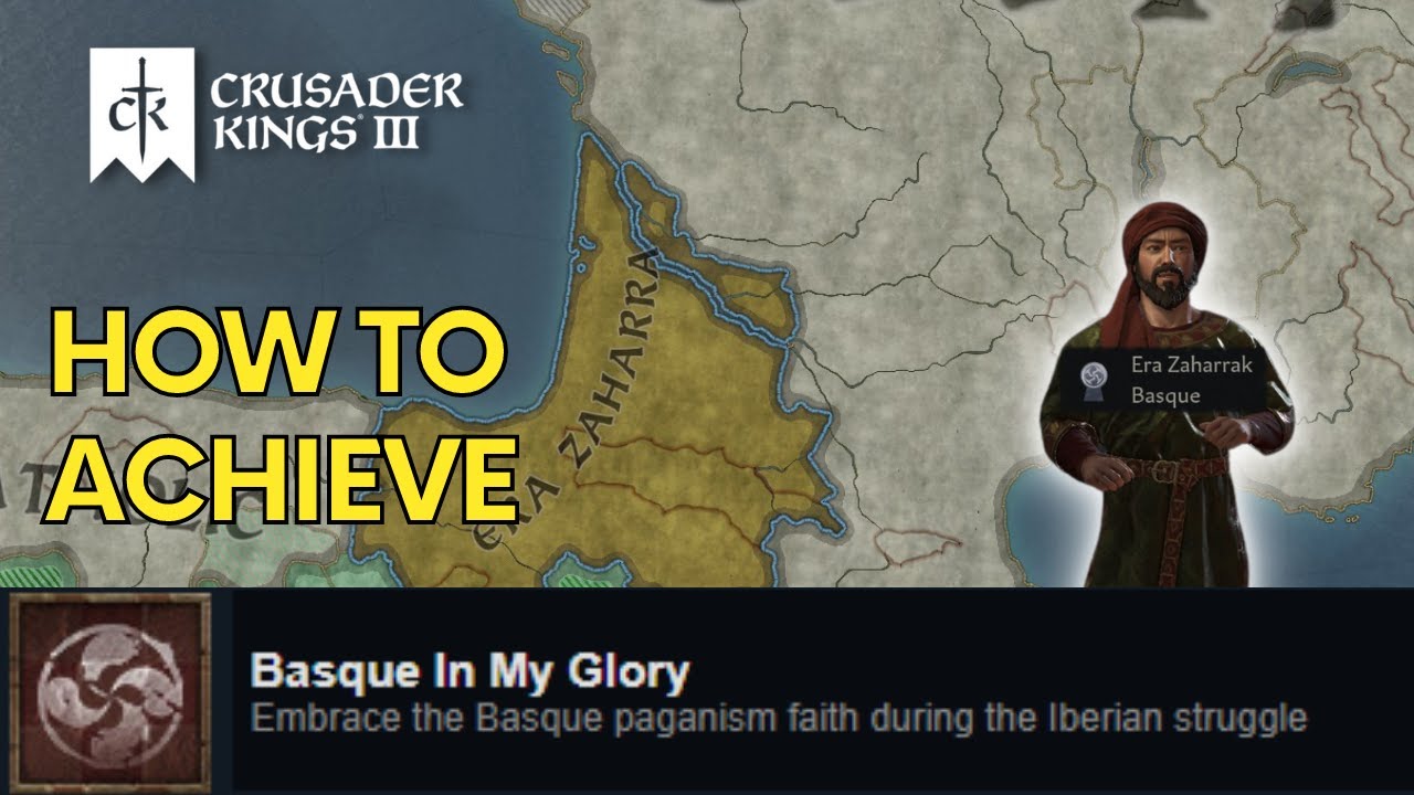 How To Achieve Basque In My Glory In Crusader Kings 3 - YouTube