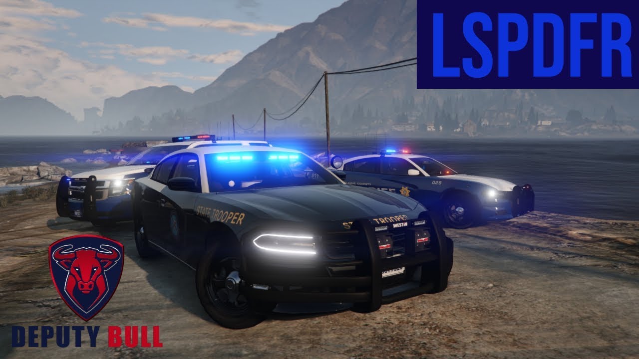 GTA V LSPDFR, Highway Patrol FHP slicktop - YouTube