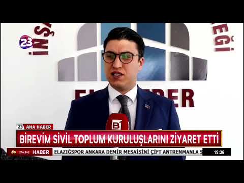 BİREVİM SİVİL TOPLUM KURULUŞLARINI ZİYARET ETTİ