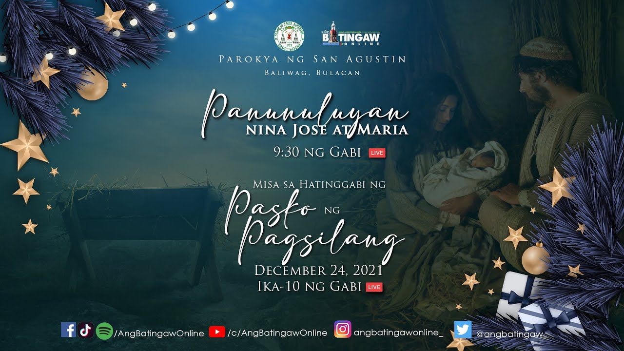 DAKILANG KAPISTAHAN NG PASKO NG PAGSILANG NG PANGINOONG HESUKRISTO| 5: ...
