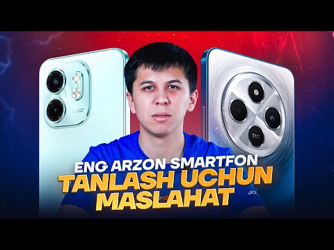 Eng Arzon Top 3 Smartfon narxlari - Infinix Smart 9, Redmi 14C, Realme C30s 2024/2025 #smartphone