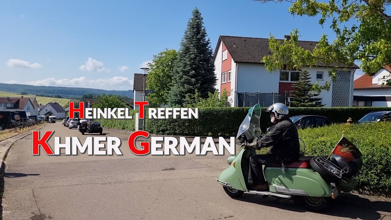 Heinkel Treffen Lippach Germany - YouTube