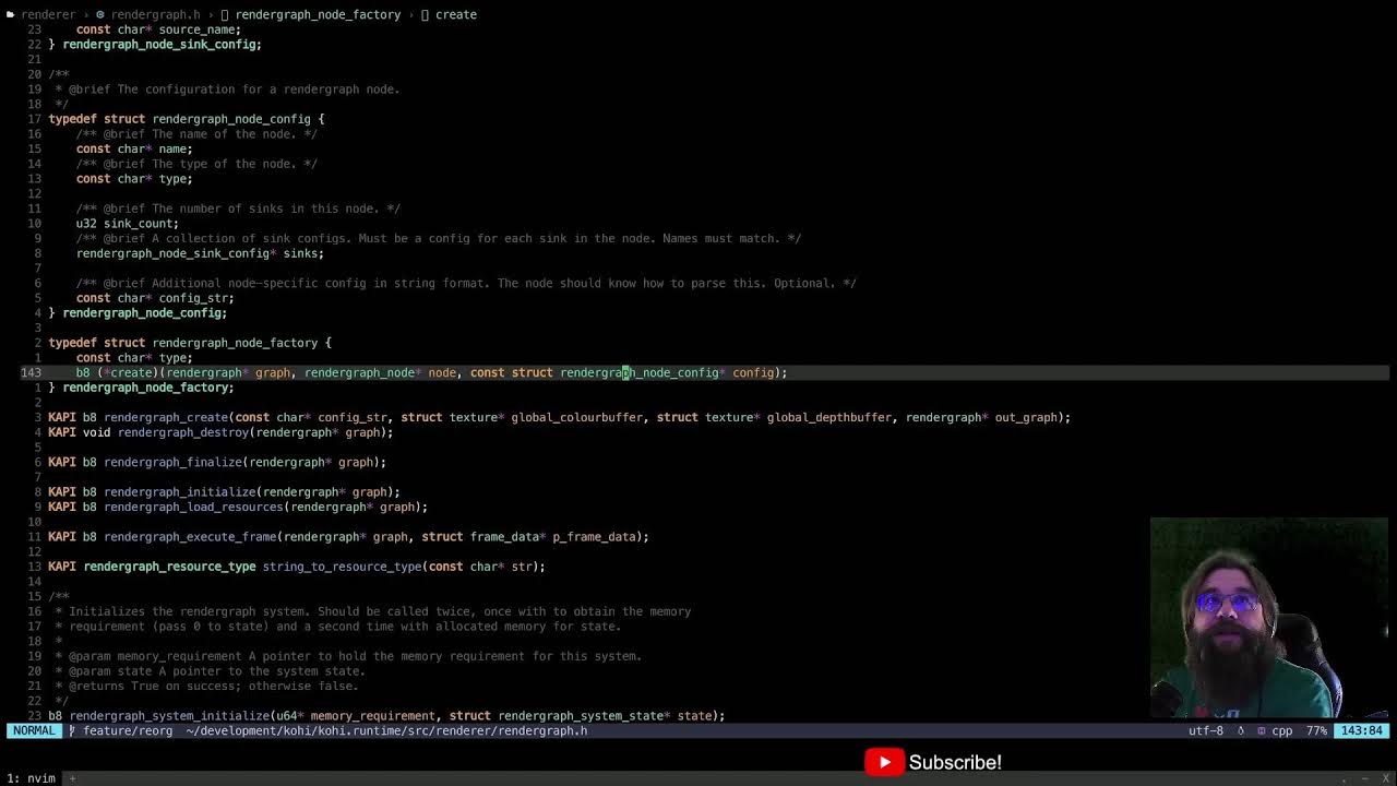 C/Vulkan Game Engine Dev Ep. 210 Refactor Tractor: Debugging/Fixing broken systems !tts !kohi ...