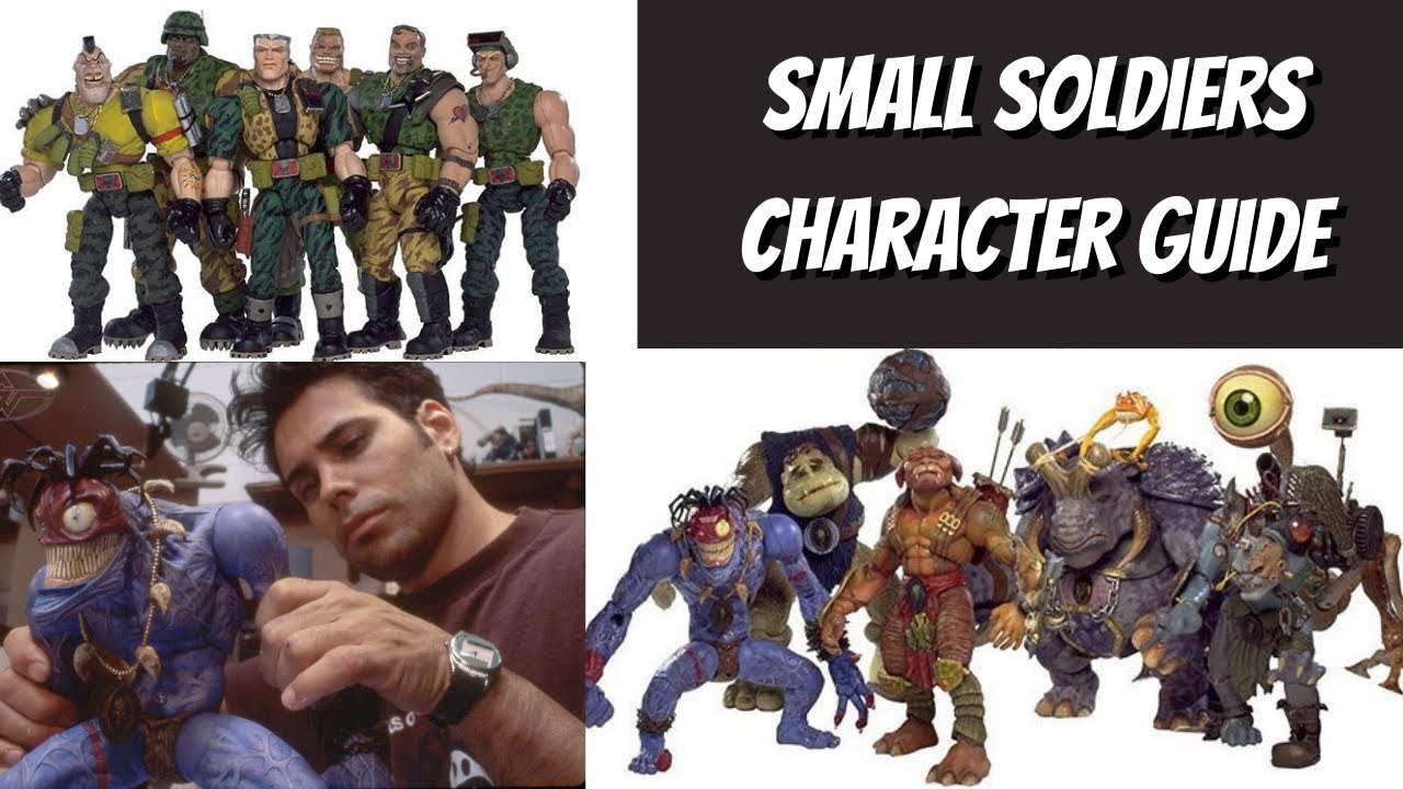 Small Soldiers: Gorgonite & Commando Elite Character Guide (Full ...