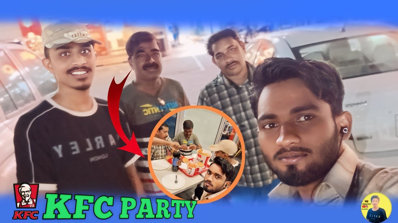 KFC PARTY WITH QATAR FRIENDS - YouTube