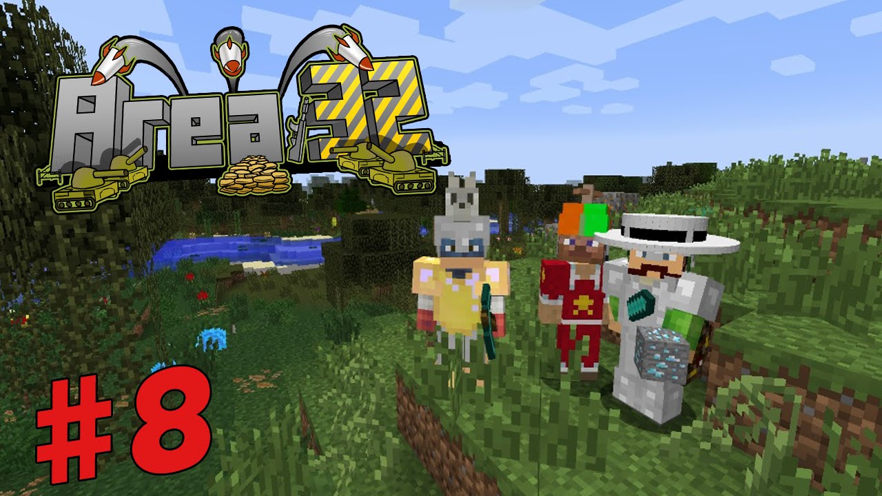 Minecraft Area 32 [8] - WE FOUND THE BACON MAN! (with Superchache39 ...