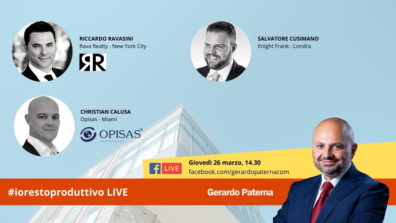 #iorestoproduttivo LIVE con Riccardo Ravasini, Christian Calusa e ...