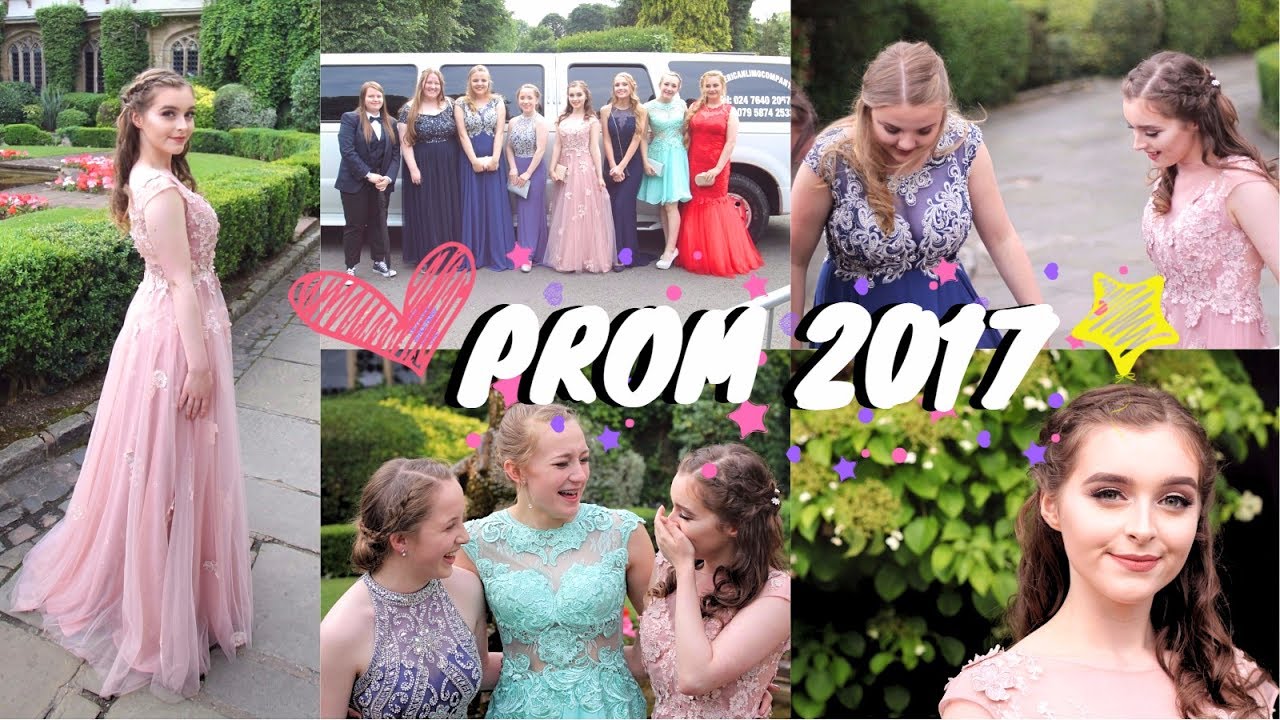 PROM VLOG 2017 | Dress, Hair, Experience (+After Prom!)♡ - YouTube