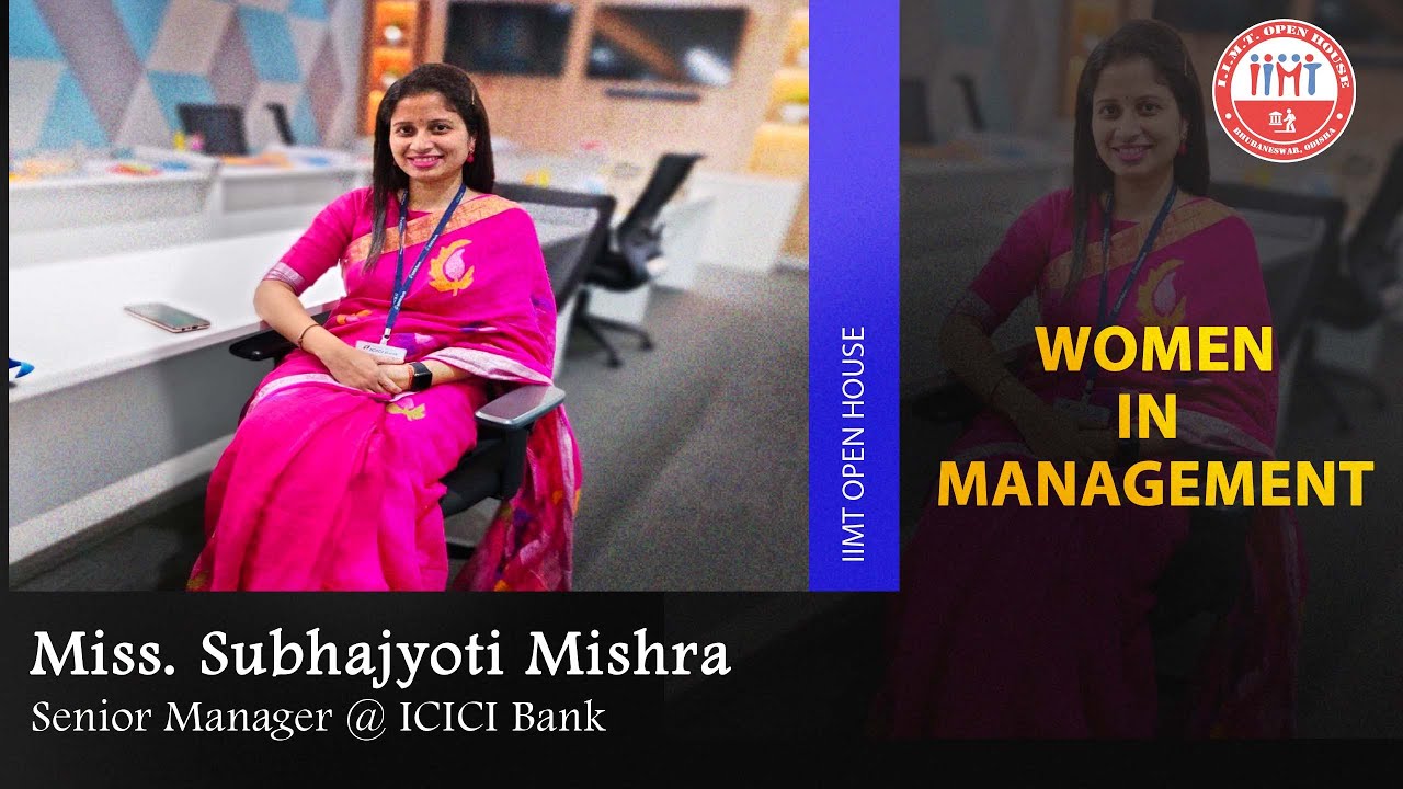 A talk with Senior Manager Of ICICI Bank Miss. Subhajyoti Mishra ...