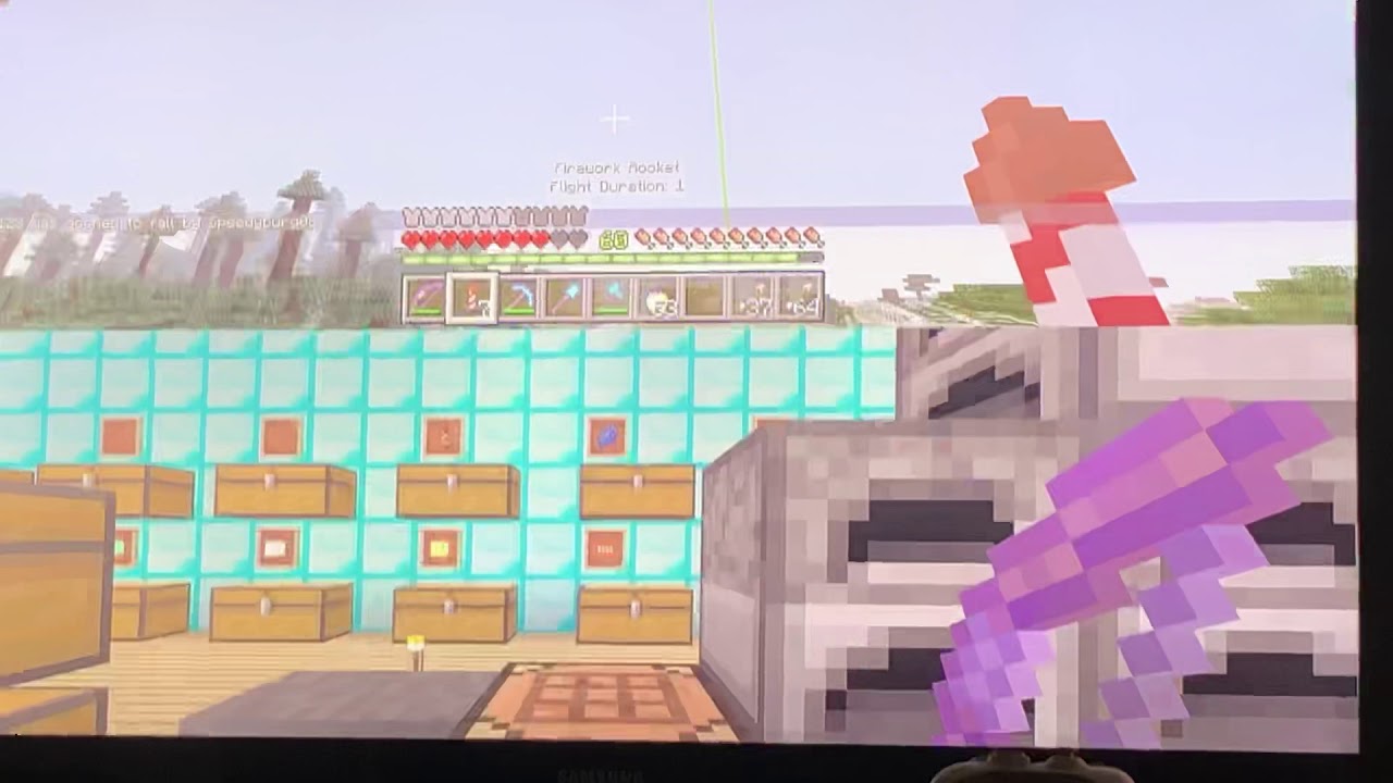 Flying Elytra fight! - YouTube