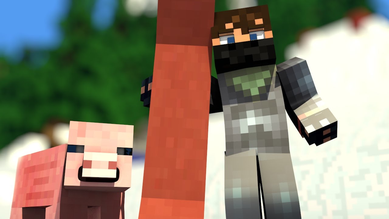 SnowBoarding - Minecraft Animation - YouTube