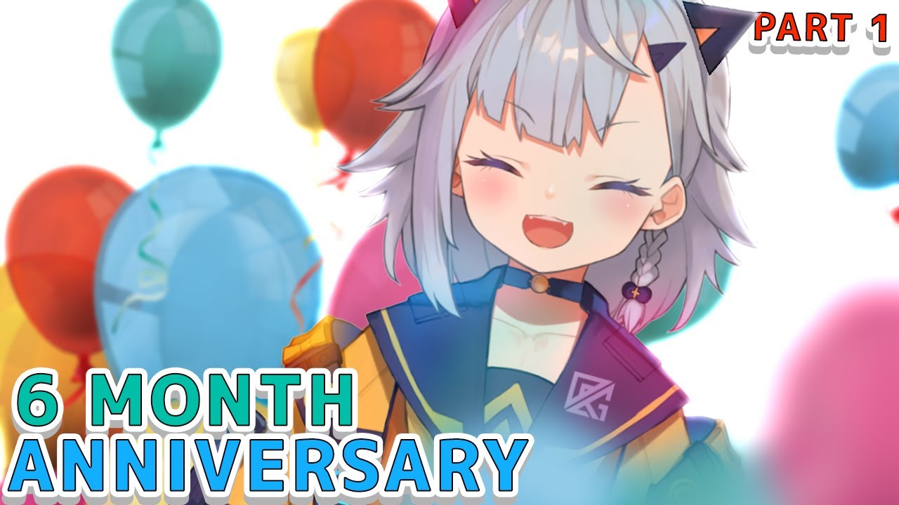 [#Vtuber - EN / JP OK!] REINY 6 MONTH ANNIVERSARY PART 1 [#Reiny_ENVT ...