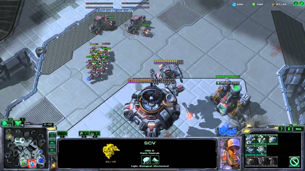 SC2 SaVu - 3v3 - Nuke Rush - Battlecruiser Rush - YouTube