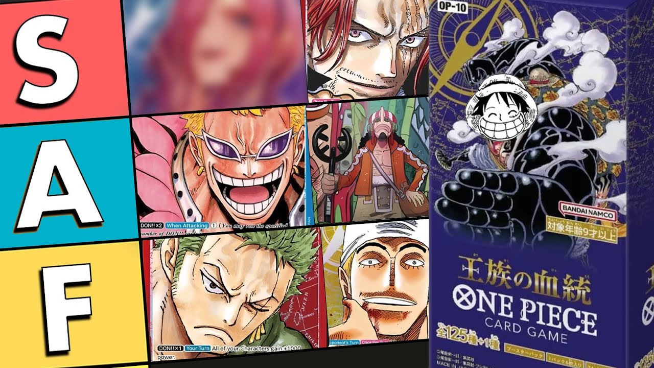 OP10 POSTBAN TIER LIST - Royal Bloodline - One Piece Trading Card Game ...