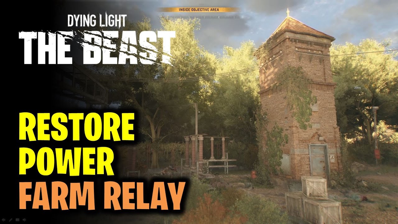 Farm Relay: How to Restore Power | Dying Light The Beast - YouTube