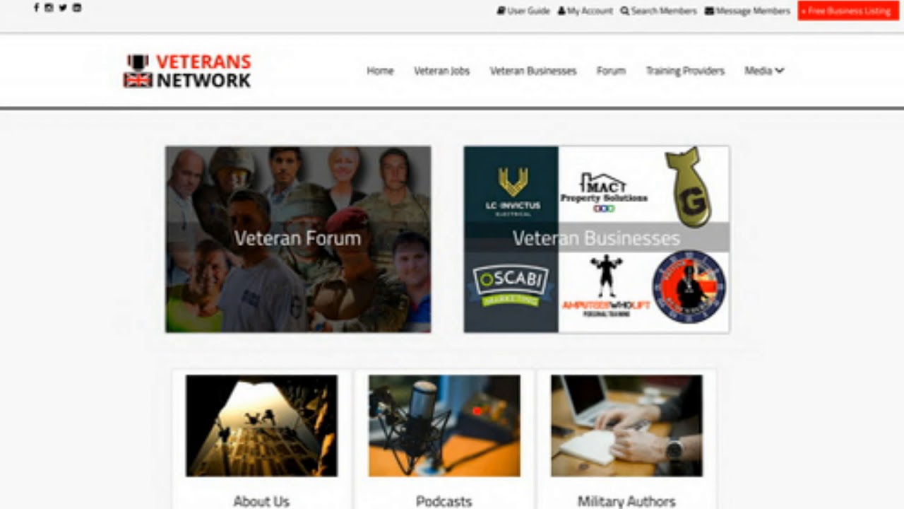 Veterans Network - YouTube