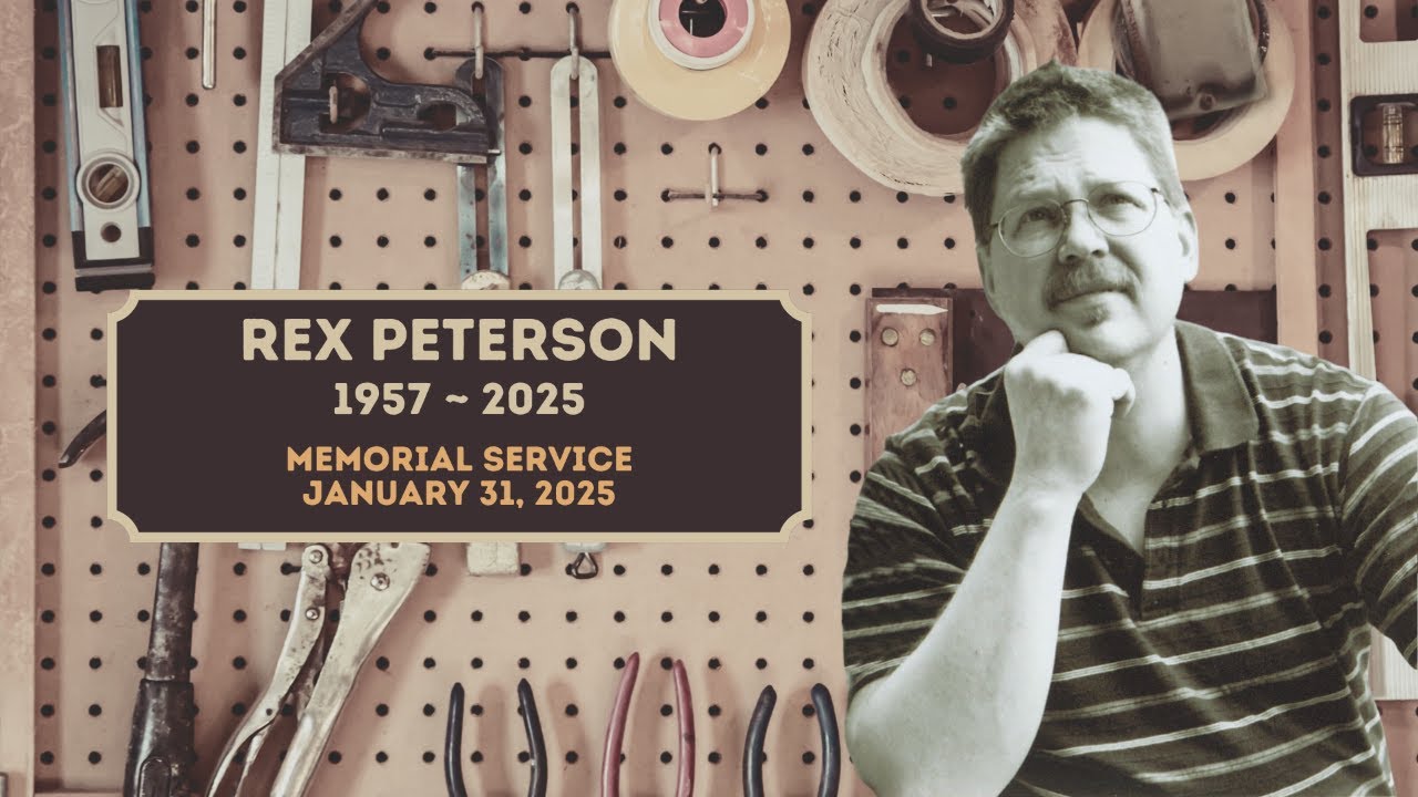Rex Peterson Memorial Service - YouTube