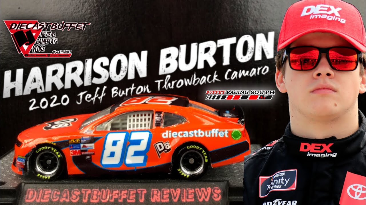 2020 HARRISON BURTON JEFF BURTON THROWBACK CAMARO Diecastbuffet Reviews ...