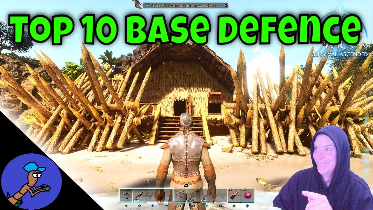 Top 10 Base Defence Ideas in Ark Survival Ascended - YouTube