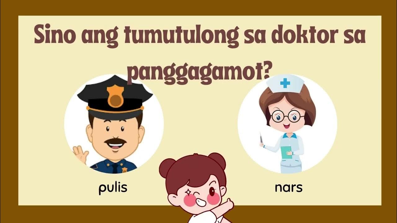 SINO AKO? MGA KATULONG SA PAMAYANAN (ACTIVITY) - YouTube
