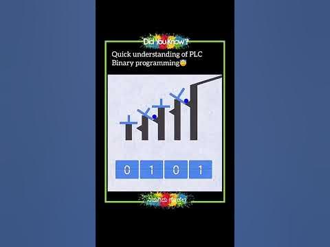 Understand Binary Programming | Programmable Logic Controller (PLC) - YouTube