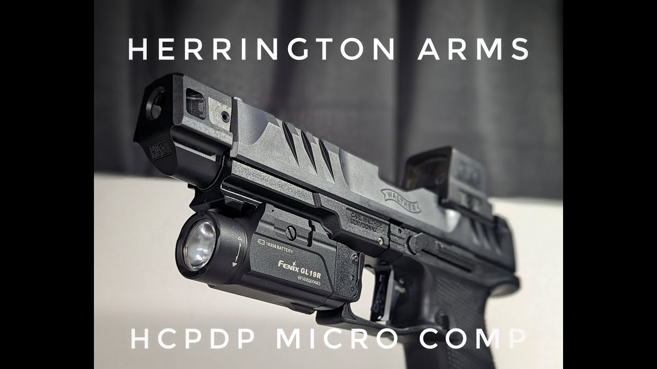 Walther PDP FS Pro SD Pt. 13 Herrington Arms HCPDP Micro Comp Unboxing ...