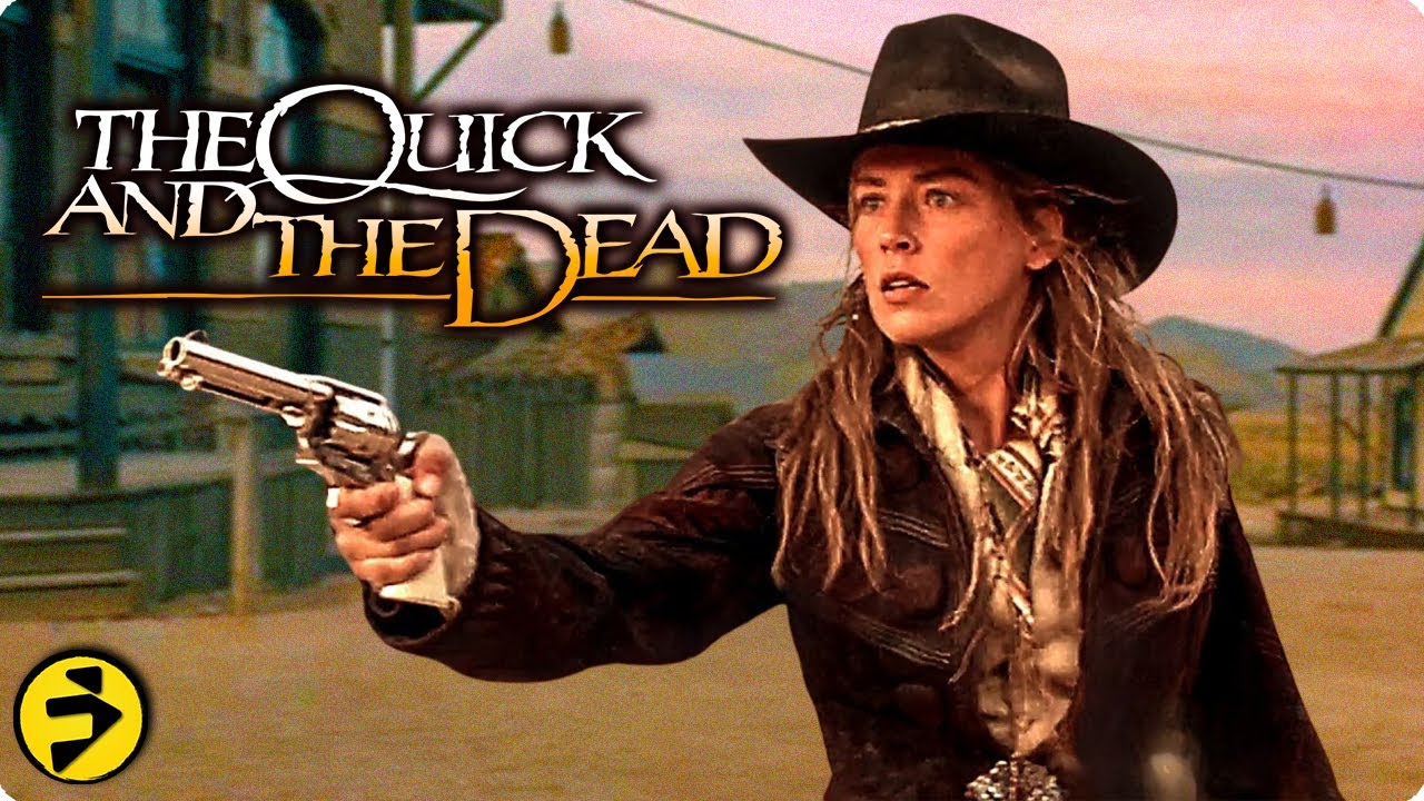 Sharon Stone fires first | THE QUICK AND THE DEAD | #WesternWednesdays ...