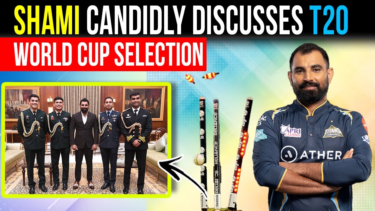 Saluting the Real Heroes: Shami's Heartfelt Gesture Revealed! Eyes T20 ...
