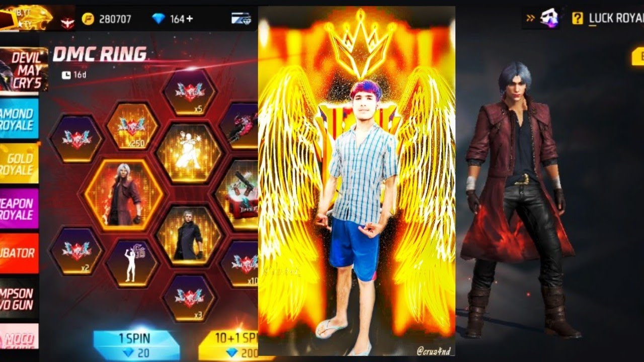 Dmc Ring Event Free Fire | New Look Changer Bundle Event Spin | Ff New ...