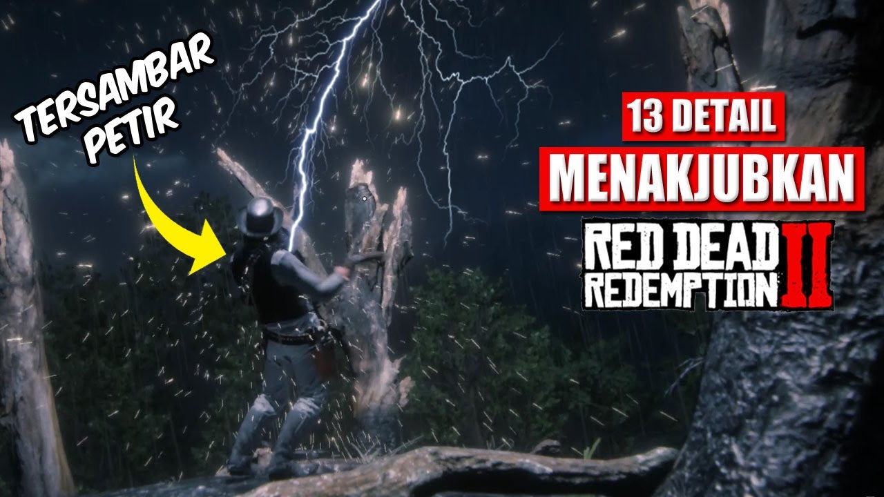 13 DETAIL MENAKJUBKAN RDR 2 - PART 13 - YouTube