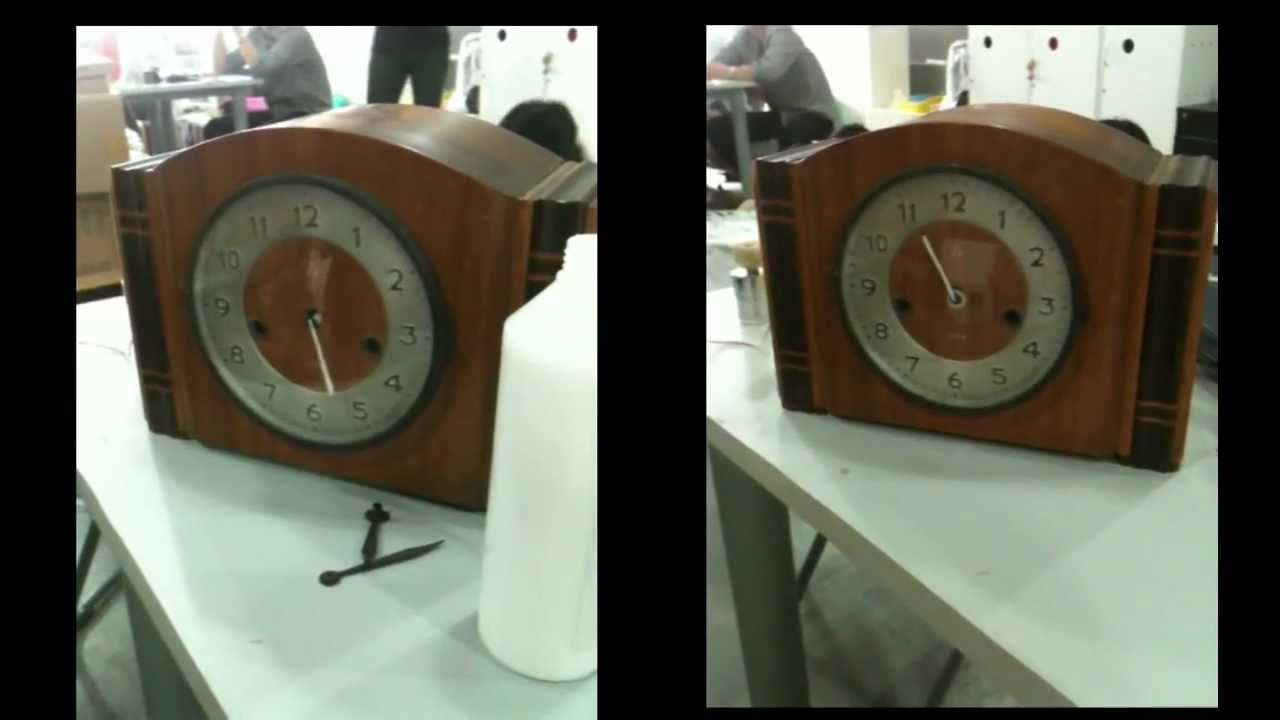 Time Reversing Clock - YouTube