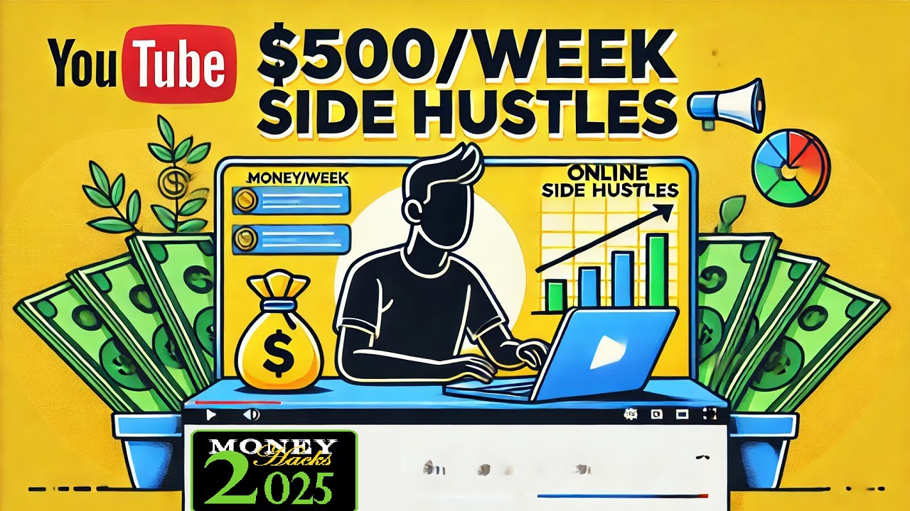 $500/Week Side Hustles (No Experience!) - Best & Easiest Ways to Make ...