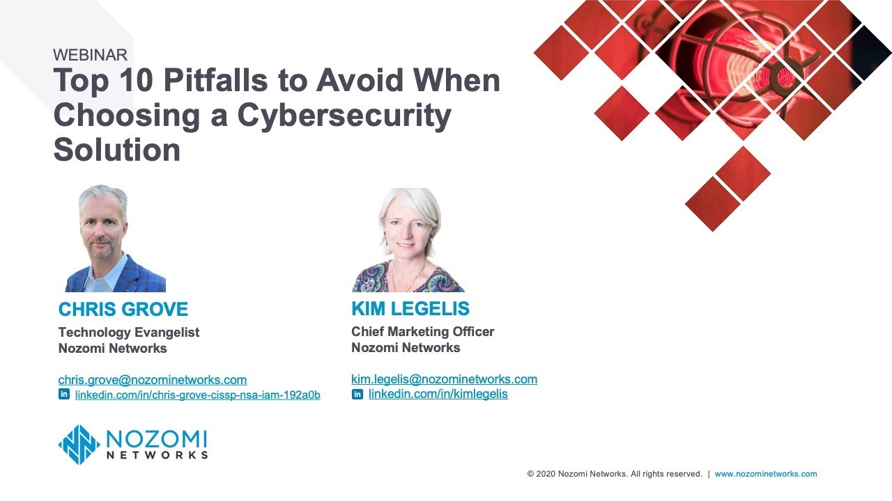 Top 10 Pitfalls to Avoid When Choosing a Cybersecurity Solution - YouTube