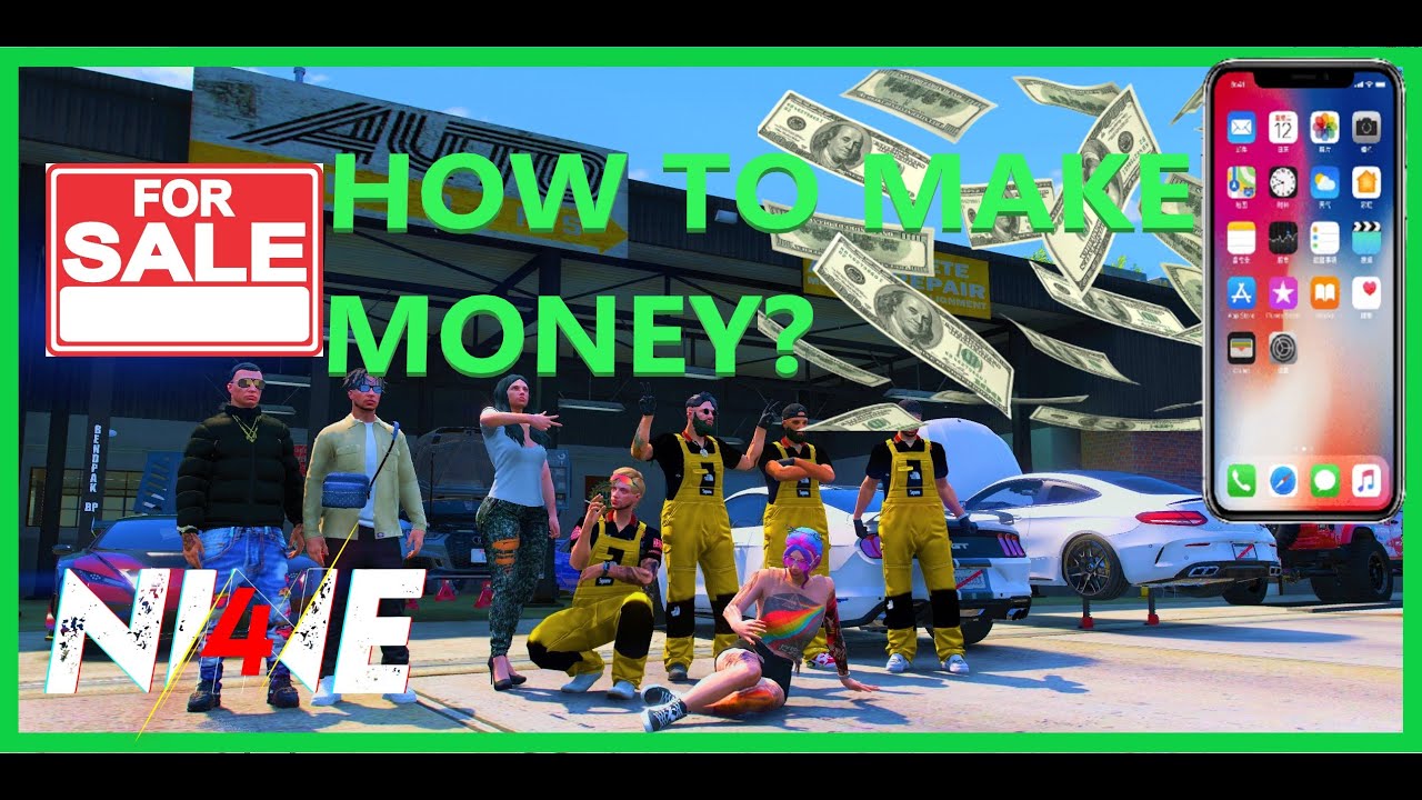 How to make money? | CODE 9-4 SERVER - YouTube