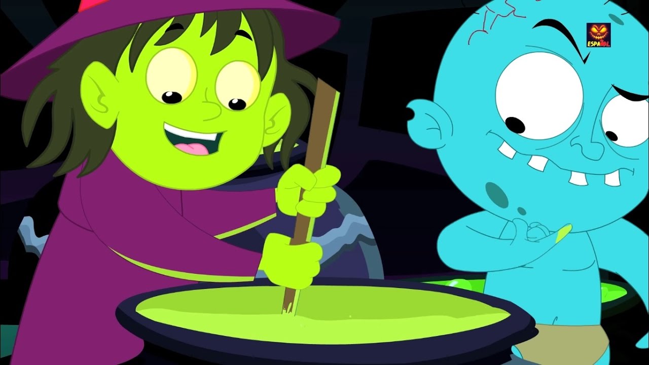 Sopa de brujas | Canción de halloween | Música para niños | Scary ...