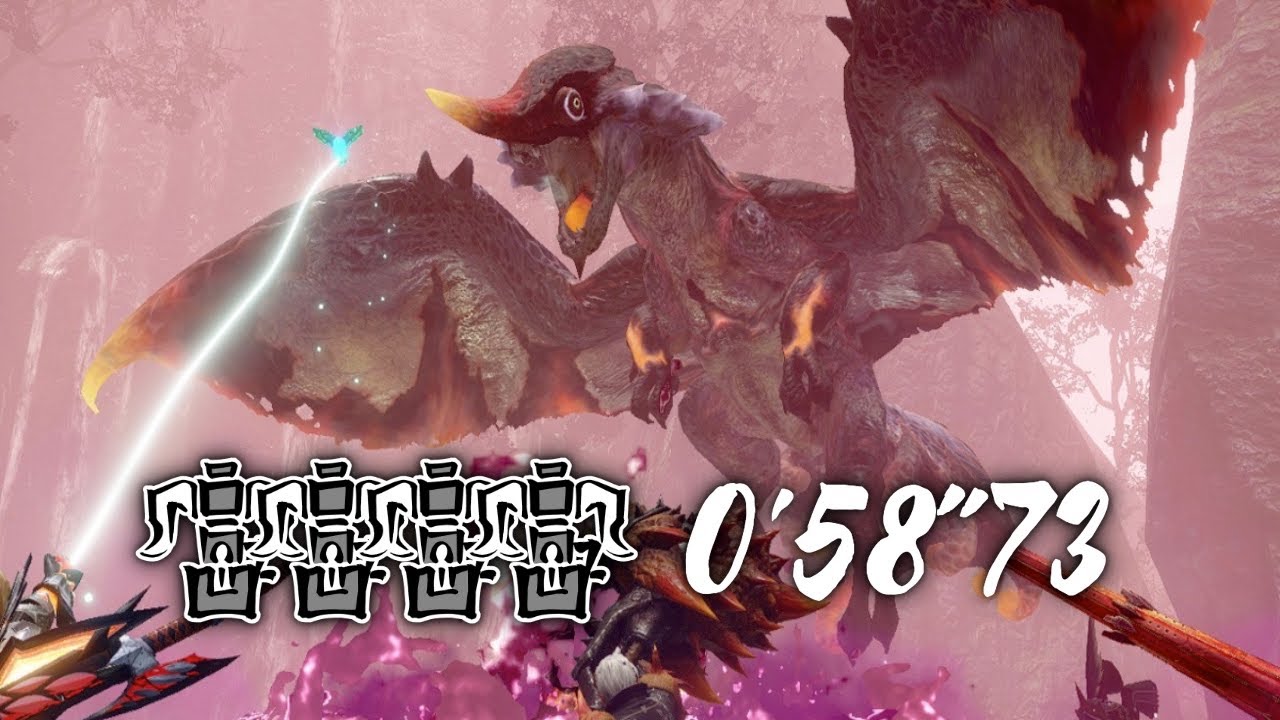 【MHRise:SB】傀異克服 :オオナズチ 団子なし 58秒 - YouTube